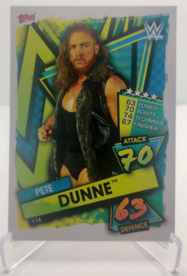 2021 Topps WWE Slam Attax #114 Pete Dunne wrestling card | eBay