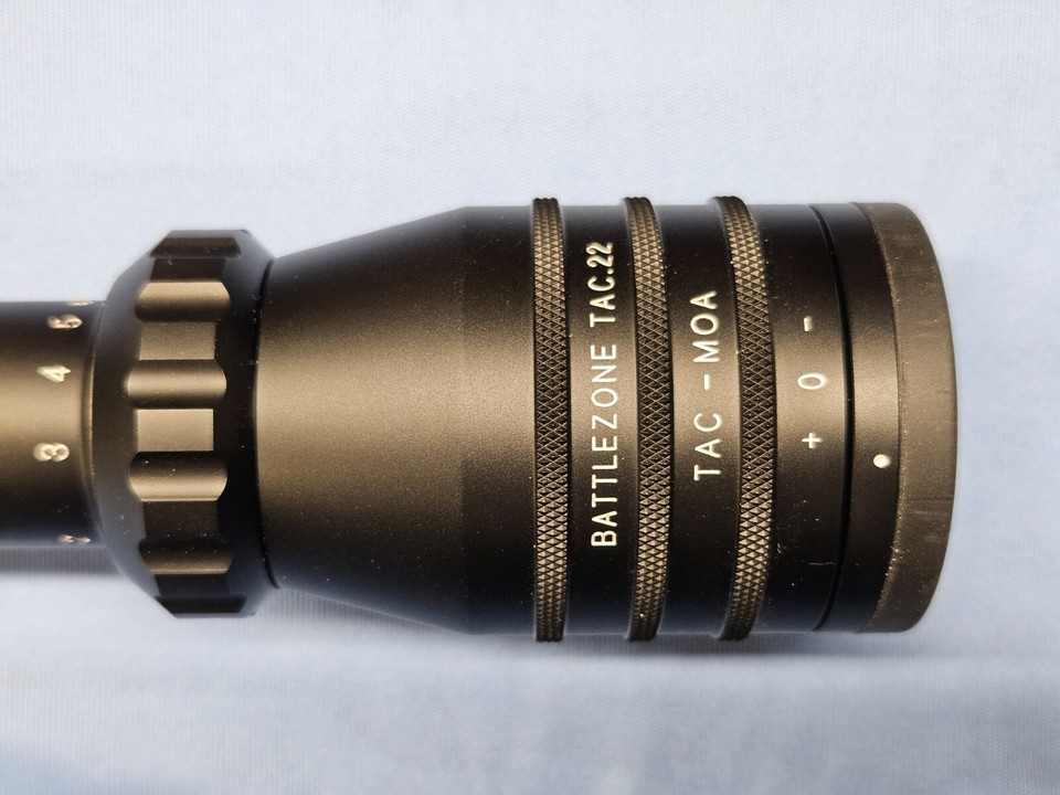 REDFIELD BATTLEZONE 2-7X34 TAC 22CAL TARGET TURRET MATTE RIFLE SCOPE ...