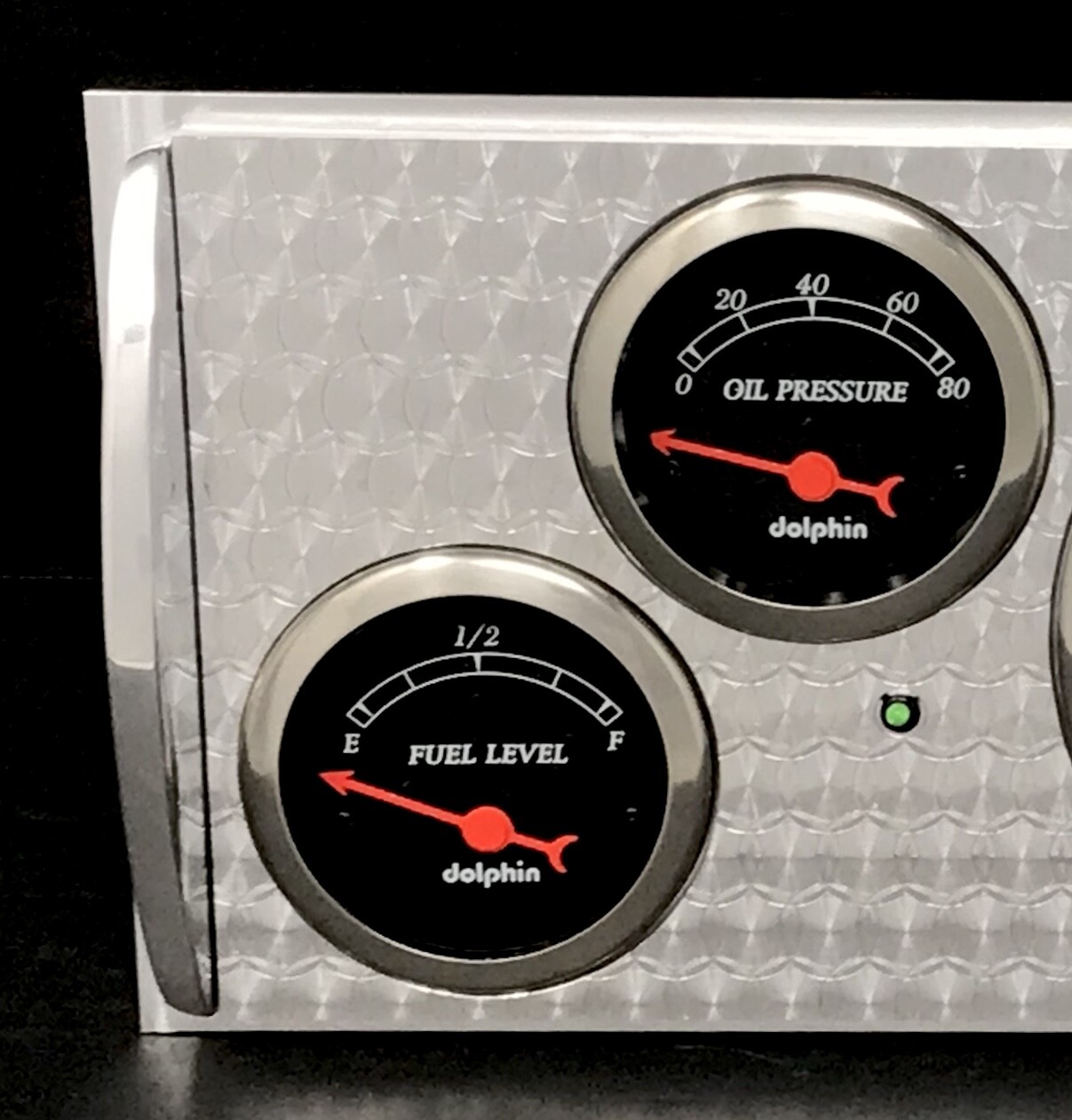 1941-1946 Chevy Truck 5 Gauge Panel Set Engine Turned Black | Analog ...