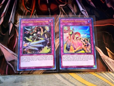 YUGIOH TCG METALFOES COMBINATION + METALFOES COUNTER GFTP ULTRA 1ST ...