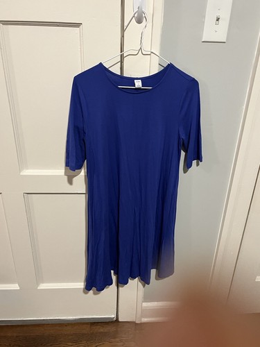Old Navy small indigo shift dress | eBay