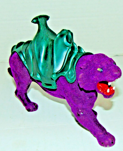 VTG He-Man Masters of the Universe 1981 Taiwan Purple Panthor w/ Armor ...