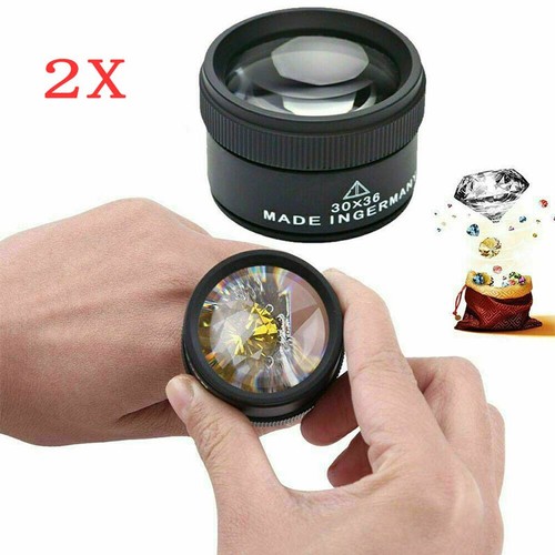 2X 30X Optische Lupe Zeiss Lupe Hand Lupe für Schmuck Uhr Mikroskop ...