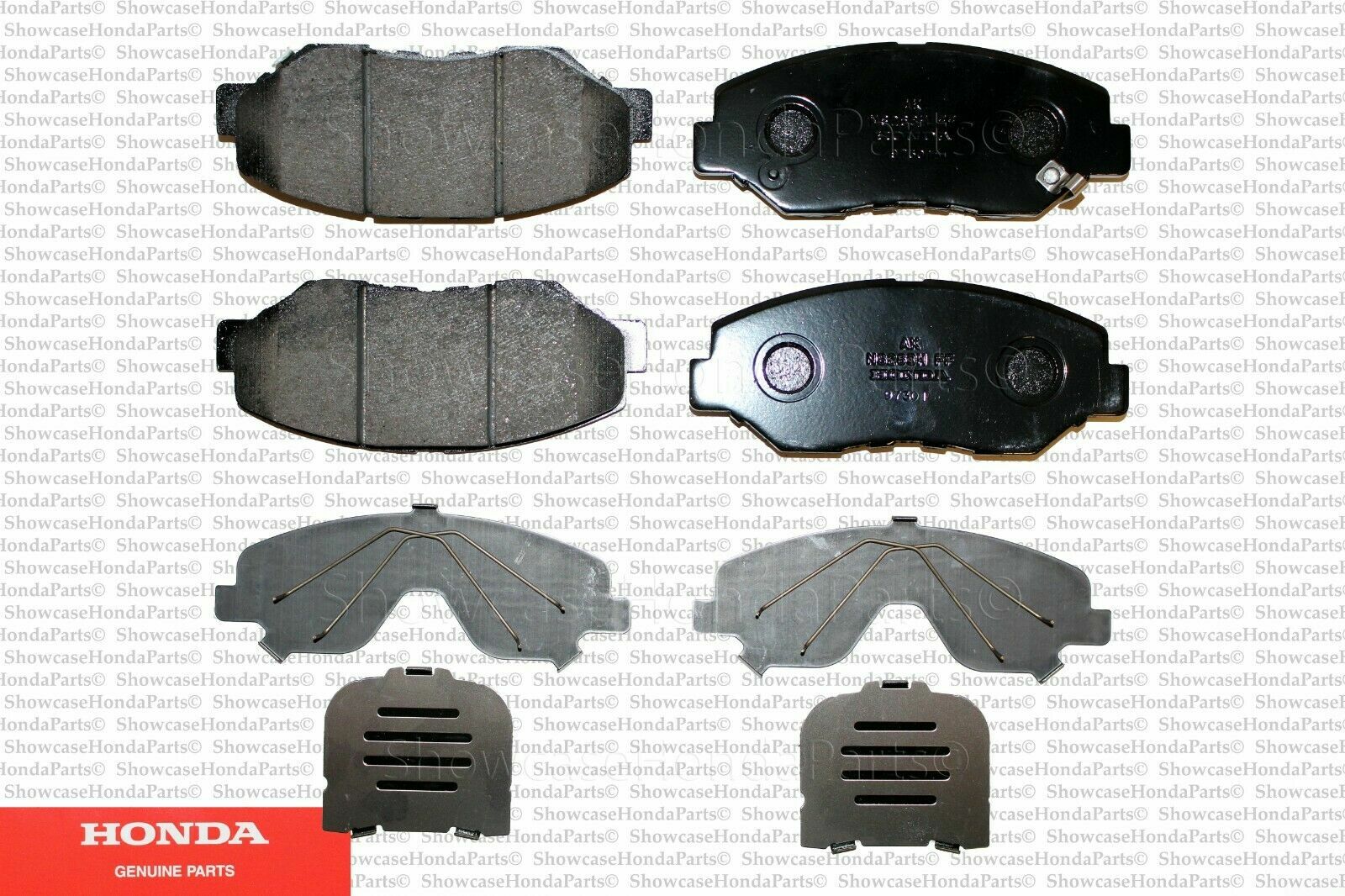 Genuine Acura OEM Front Brake Pad Kit Fits: 2014-2015 ILX 2.0 (45022 ...
