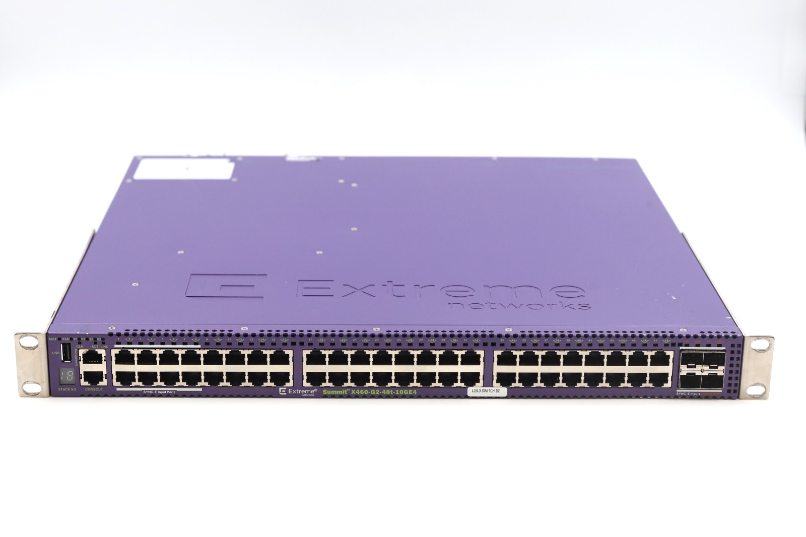 Extreme Networks 16702 Summit X460-G2-48t-10GE4 48-Port Managed Switch ...