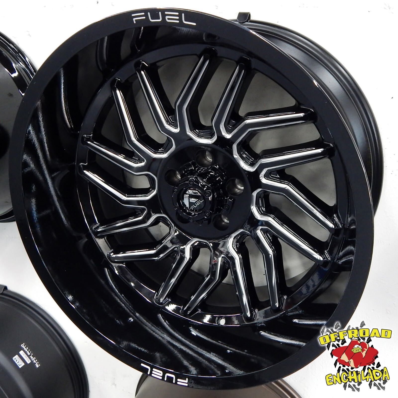 One (1) 20x9" 6x135mm Black Fuel Hurricane Wheel Rim Ford F-150 | eBay