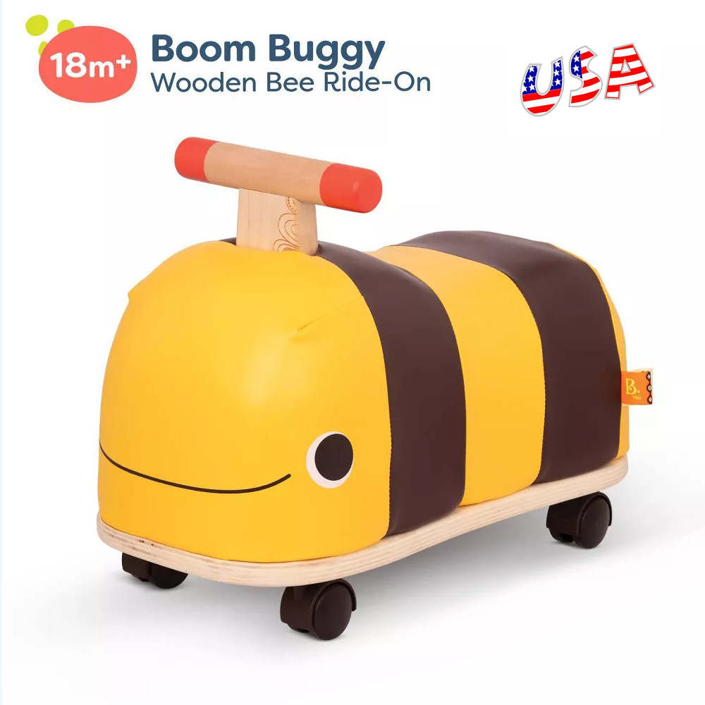 B. toys Wooden Bee Ride-On - Boom Buggy Fast Shipping Z | eBay