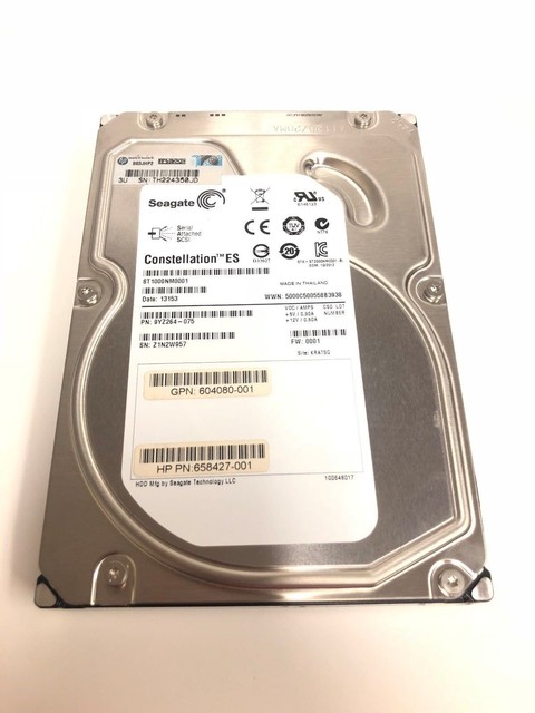 HP Seagate 1tb SAS 7.2k 3.5" No Tray St31000424ss 606228-001 604080-001 ...