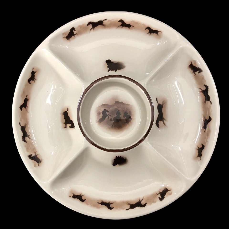 Big Sky Carvers Thomas Norby Design Wild Horse II Lodge Stoneware ...