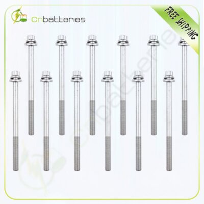 CYLINDER HEAD BOLTS For 98-09 SUBARU IMPREZA 2.5L TURBO EJ25D EJ205 ...