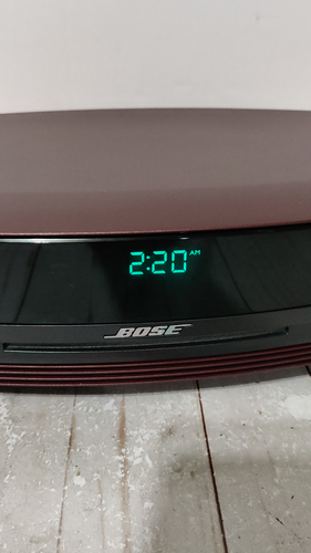 Bose Wave Music System III Burgundy Maroon With Remote Radio Works CD ...