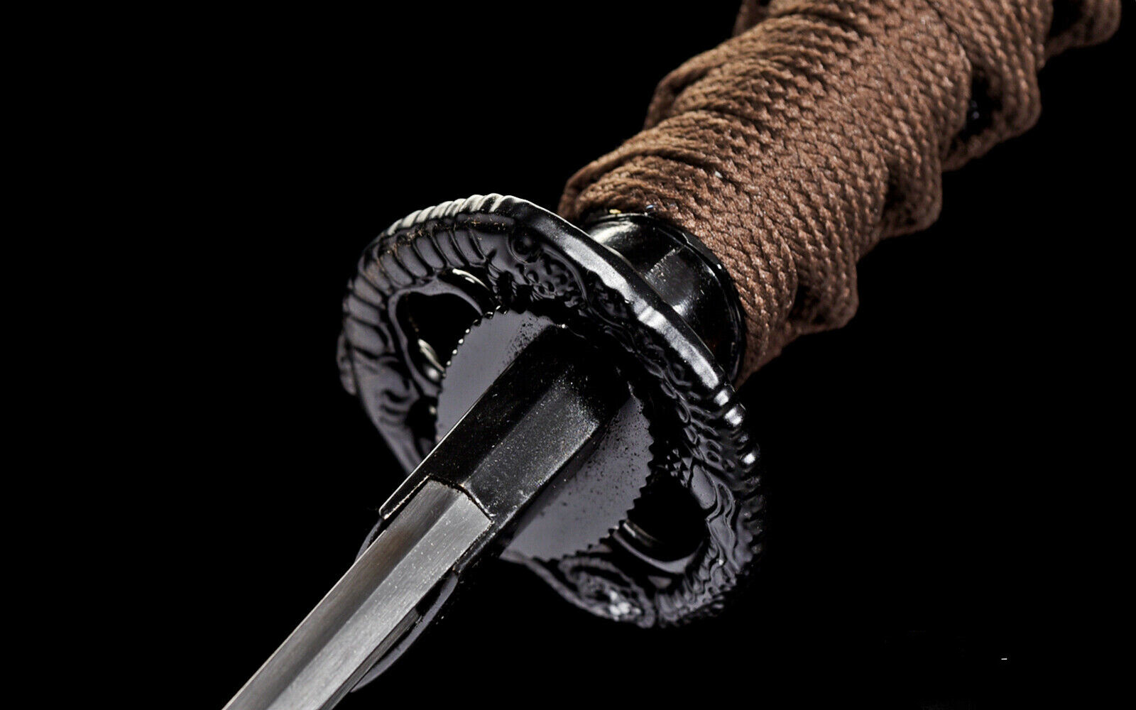 20''Tanto Clay Tempered T10 Sharp Mini Knife Katana Japanese Samurai ...