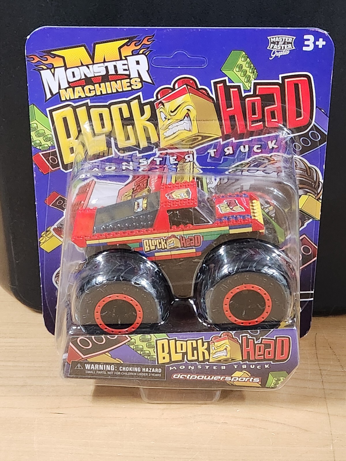 Block Head Legos MONSTER JAM Truck Promo 2024 1/64 Monster Machines ...