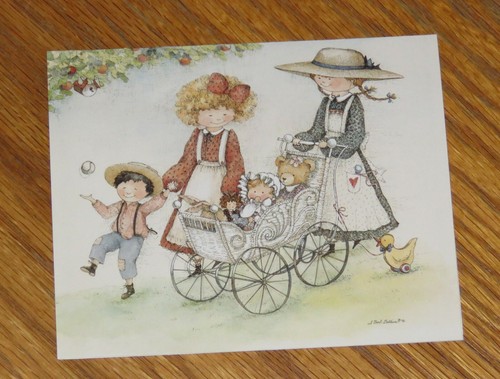 Sherri Buck Baldwin Art Spring Walk - vtg Lang Main Street Press Note ...