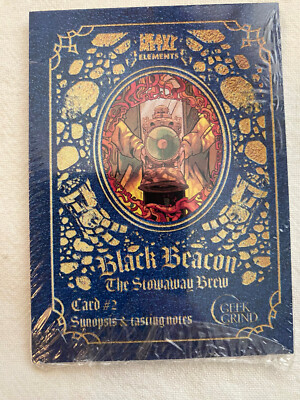 Geek Grind Coffee Heavy Metal Elements trading cards sealed 7-count ...