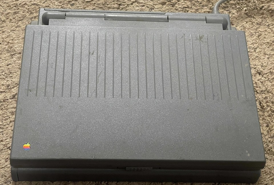 Rare Vintage Apple Macintosh Powerbook 160 9.8" Screen Laptop 1992 ...