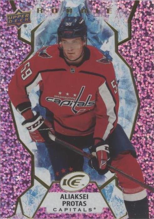 2021-22 Upper Deck Ice - Rookie Aliaksei Protas #133 Lavender (RC) for ...
