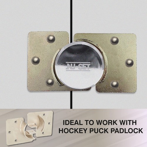 NU-SET Lock | RV High Security Hasp Latch for Trailer Door | 8 1/4 Inch ...