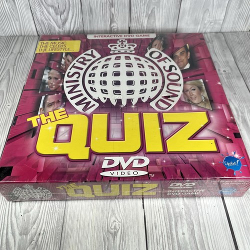 Ministry of Sound MOS The Quiz Interactive DVD Music Game Over 1500 ...