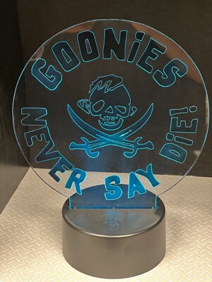 The GOONIES 3D LED Light Lamp 8 Colors W/remote (Show It Off) Night ...