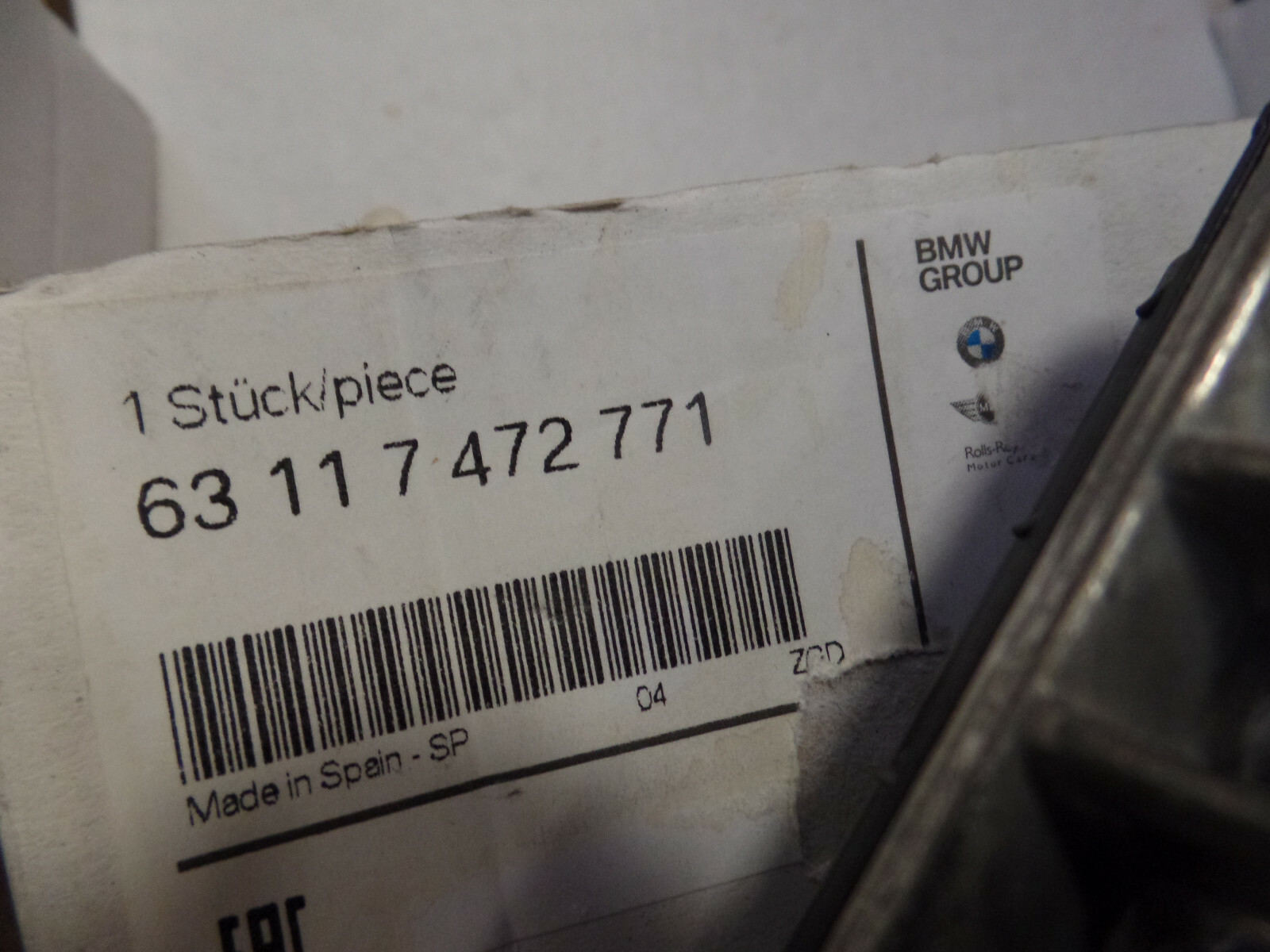 GENUINE BMW G30 F09 G31 G01 G02 Led Control Ballast Module 7472771 | eBay