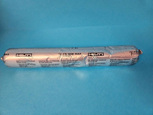 NEW HILTI FS-ONE MAX 2101532 20oz SAUSAGE TUBE FIRE STOP SEALANT EXP ...