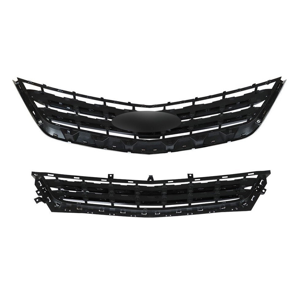 2PCS For Chevrolet Impala 2014-2020 Front Upper & Lower Grille Set ...