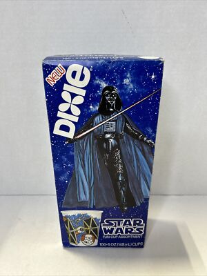 Vintage Dixie Star Wars Fun Cup Assortment Darth Vader Sealed Box J2 | eBay