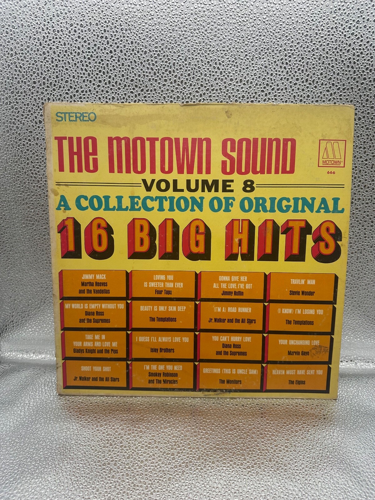 The Motown Sound Volume 8 - A Collection Of Original 16 Big Hits Vinyl ...