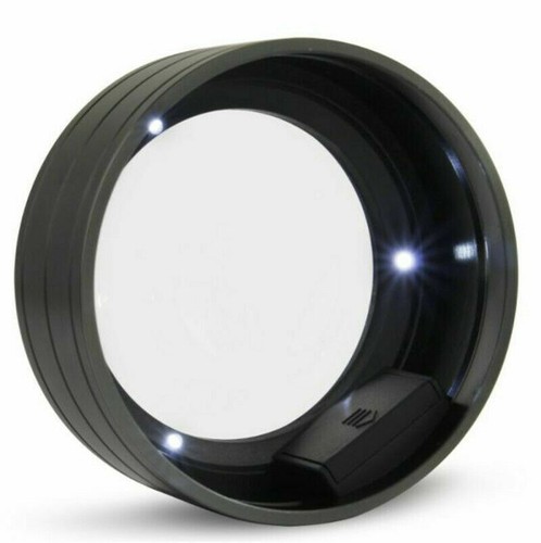 5X Paperweight Metal Frame Magnifier Desk Loupe Magnifying Glass for ...