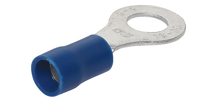 Blue 6mm Ring Crimp Pk 100 | eBay