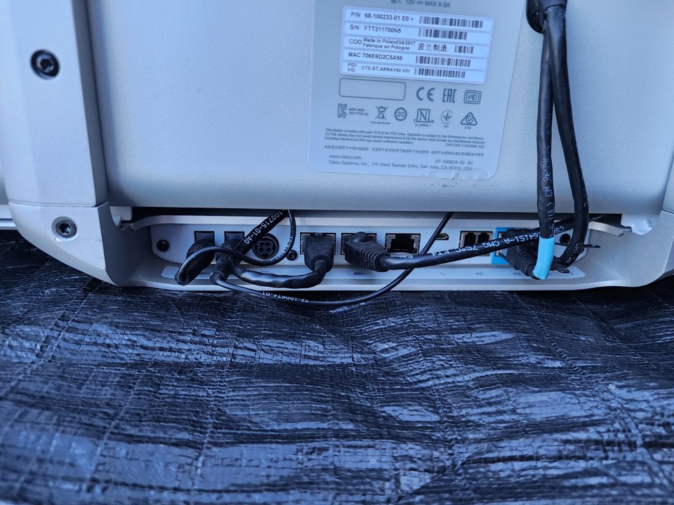 Cisco TelePresence SpeakerTrack 60 CTS-ST-ARRAY60 w/ 2x Cameras CTS-CAM ...