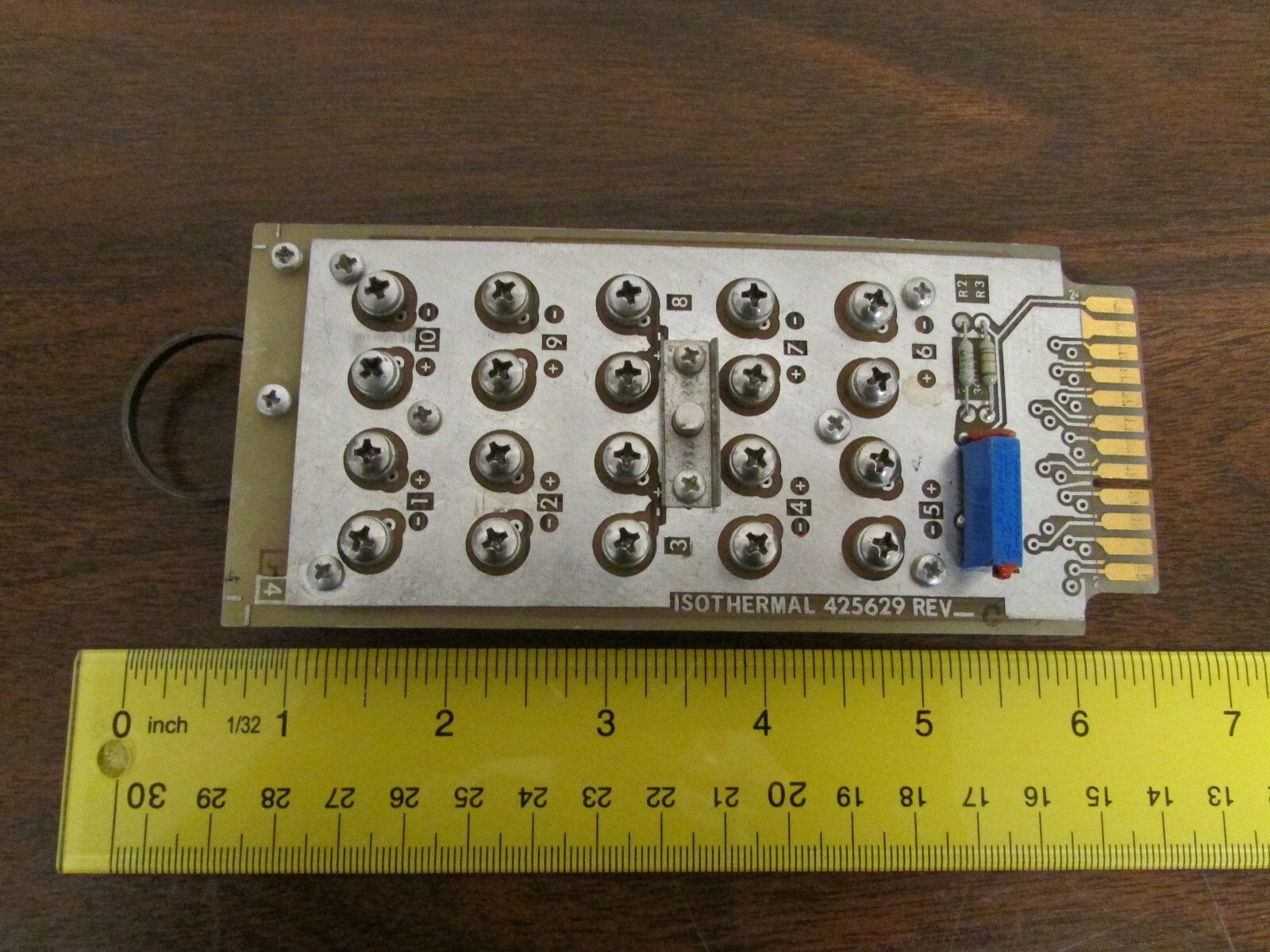 Fluke Isothermal Input Block No 425629 Rev. C Marked A | eBay