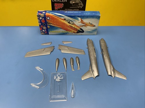 VINTAGE RARE AURORA F-86D SWEPT WING SABRE JET MODEL KIT #77- 79 | eBay