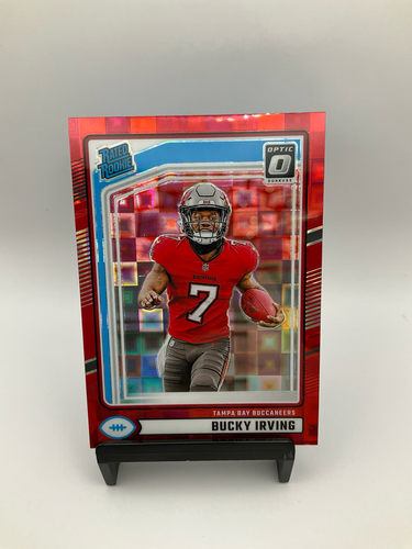 2024 Panini Donruss Optic Rated Rookie Red Pandora #301 Bucky Irving | eBay
