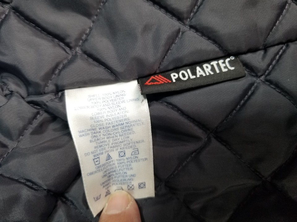 Womens LANDS END Pale Blue Lined Rain Jacket Slicker Size Small S 6-8 ...