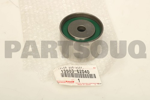 1350362040 Genuine Toyota IDLER SUB-ASSY, TIMING BELT, NO.2 13503-62040 ...