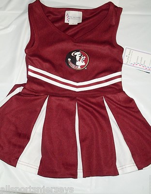 NCAA Florida State Seminoles Girl Cheer Dress 1-pc 2T Two Feet Ahead | eBay