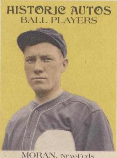 2019 Historic Autographs Federal League - Harry Moran #39 Yellow /99 ...