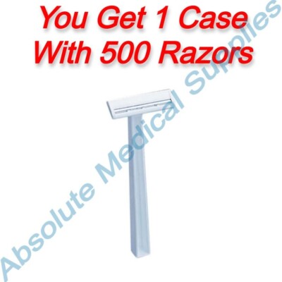 *500-Pieces* Personna Disposable Single Blade Fixed Head Face Razor 75 ...