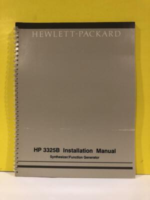 Function - Hp 3325B Synthesizer Function Generator