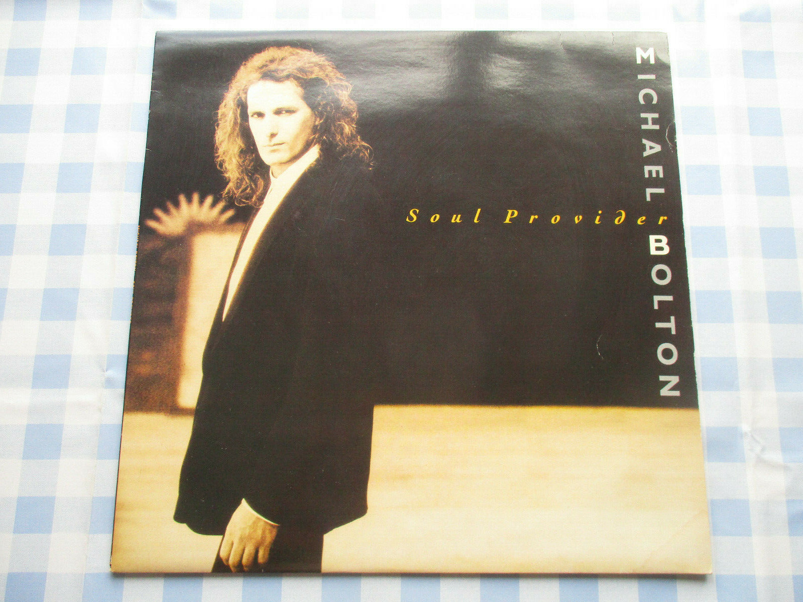 MICHAEL BOLTON SOUL PROVIDER ORIGINAL 1989 CBS RECORDS STUDIO ALBUM ...