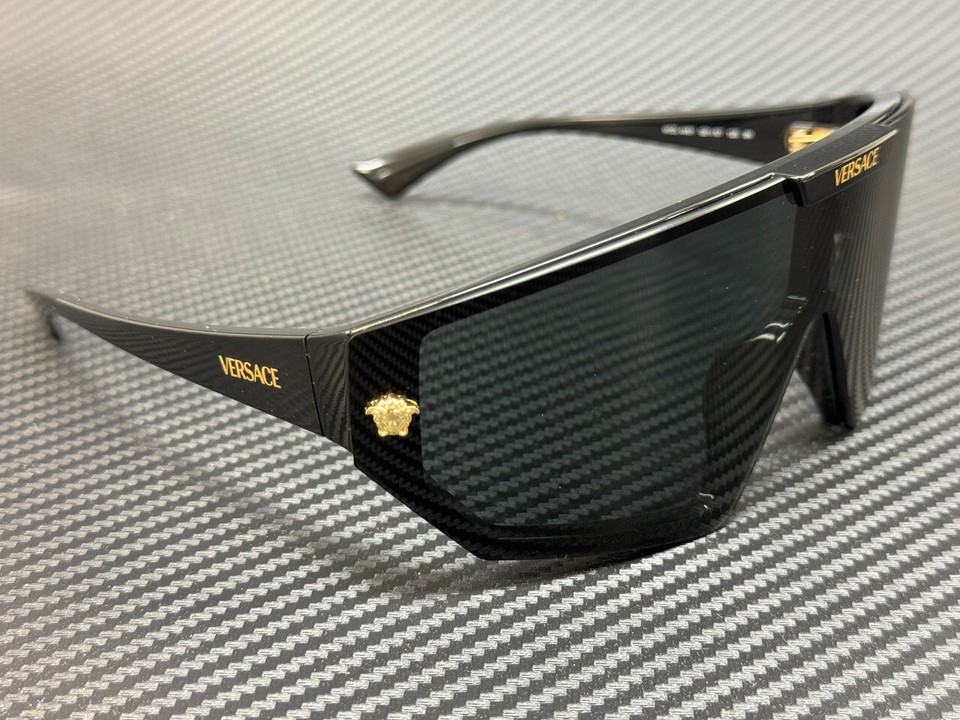 VERSACE VE4461 GB1 87 Black Dark Grey 70 mm Unisex Sunglasses | eBay