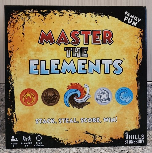 Master The Elements Board Game Stack Steal Score HOS-001 2019 Hills Stonebury 810007491745 | eBay