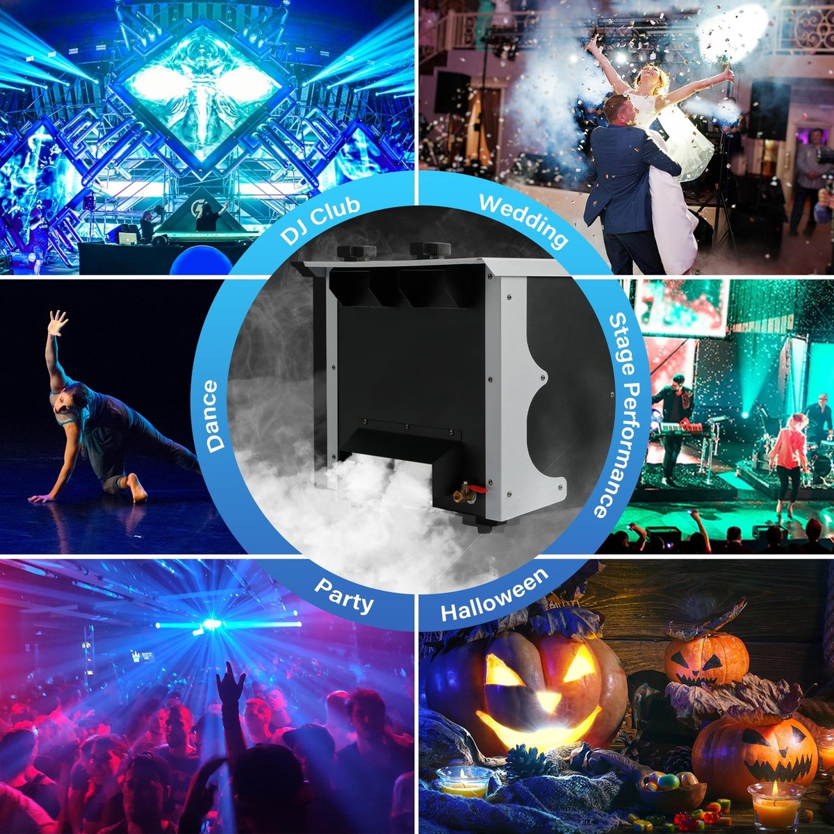 Lumin Lights Low Lying Fog Machine Model Df 1500 | Shelly Lighting