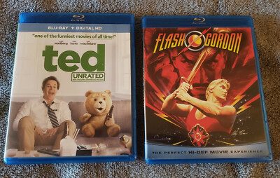 TED & Flash Gordon Blu Ray Lot Used Nice Shape | eBay