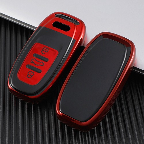 For Audi A6 A5 A7 A4L A8L A6L S5 S6 TPU Key Fob Case Cover Anti-shock ...