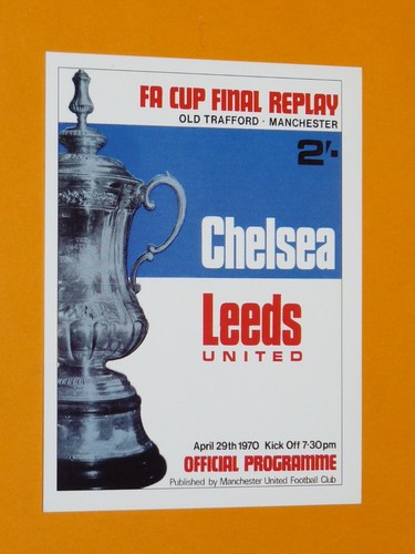 SPORTING PROFILE CARD FOOTBALL 2004 FA CUP FINALE 1970 LEEDS UTD ...