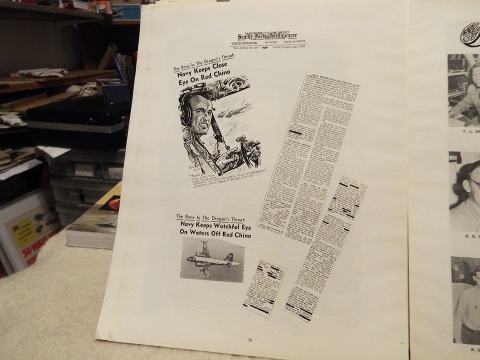 1962 US Navy Patrol Squadron Four (PATRON-4) WESTPAC Cruise Book ...