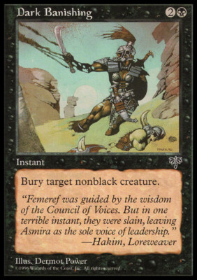 Magic the Gathering MTG Dark Banishing (115) Mirage NM | eBay